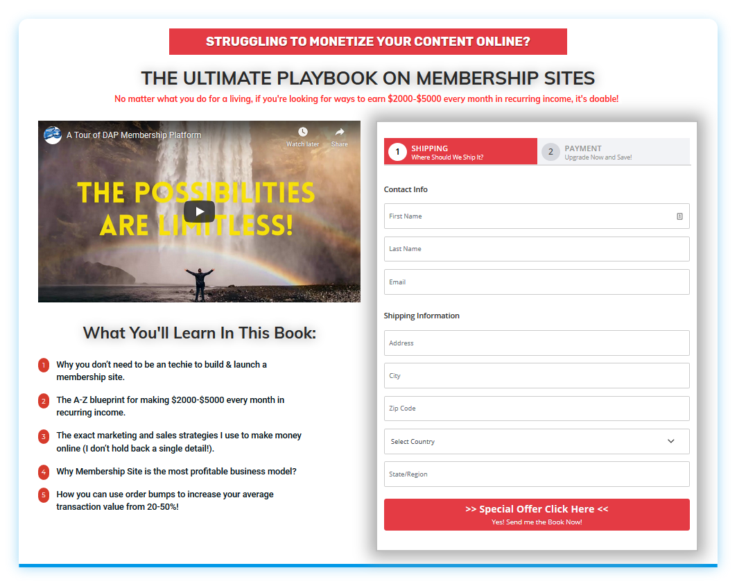 How to create a High-Converting Checkout Page! - Using 2-Step Checkout!
